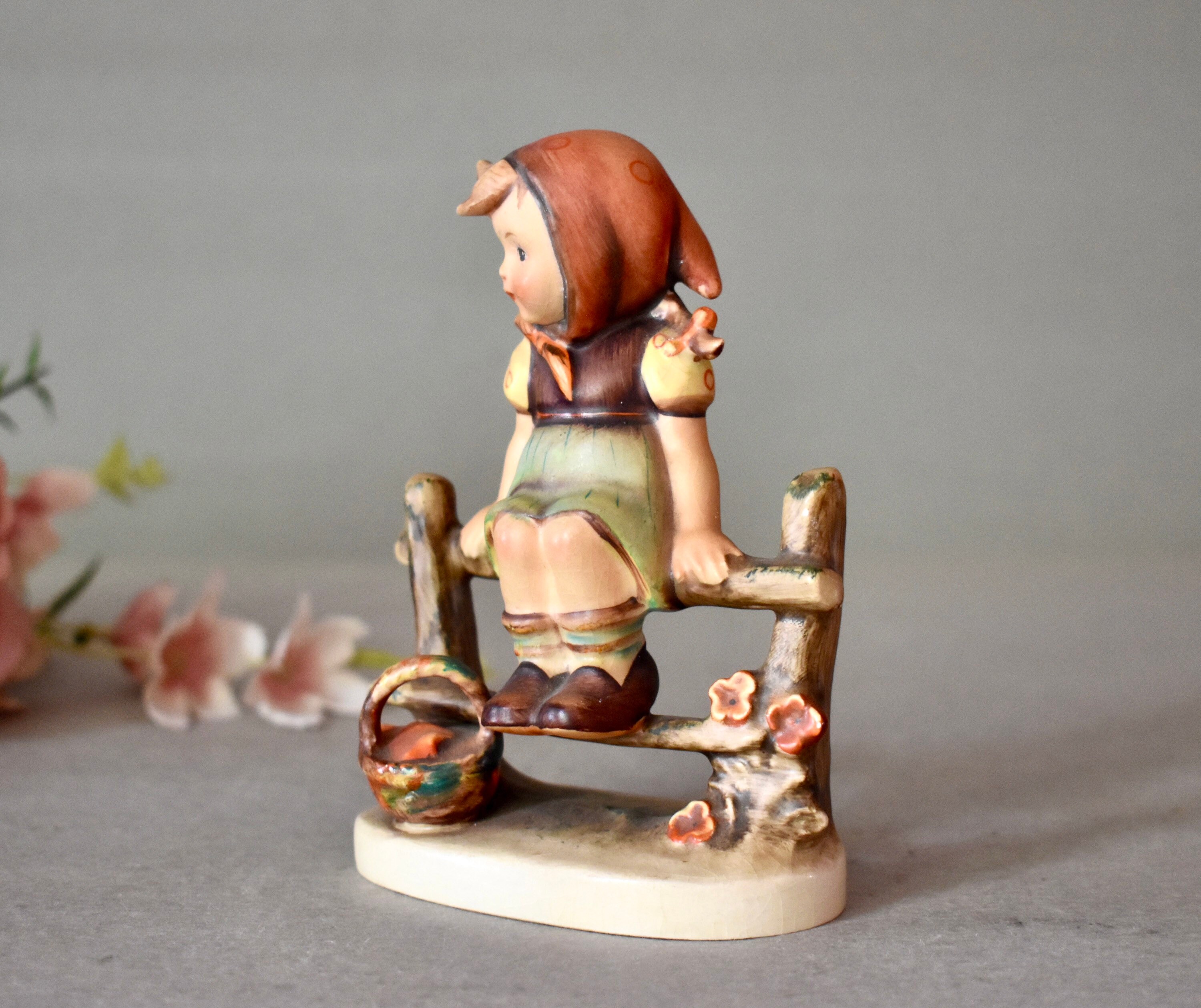 Vintage Hummel Goebel Porcelain Figurine Just Resting Girl - Etsy