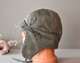 Vintage German Army Winter Hat Denim Polar Military Hat - Etsy