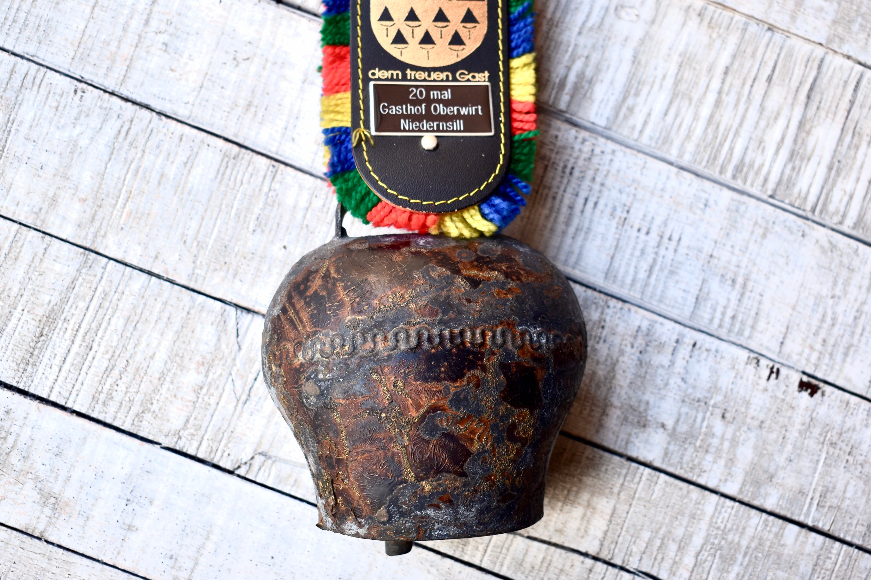 Vintage Cow Copper Bell Primitive Farm Country Bell Horse Bell - Etsy