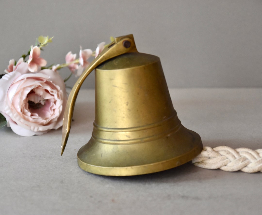 Vintage Bronze Ship Bell Nautical Bell Yacht Bell Nautical Decor - Etsy