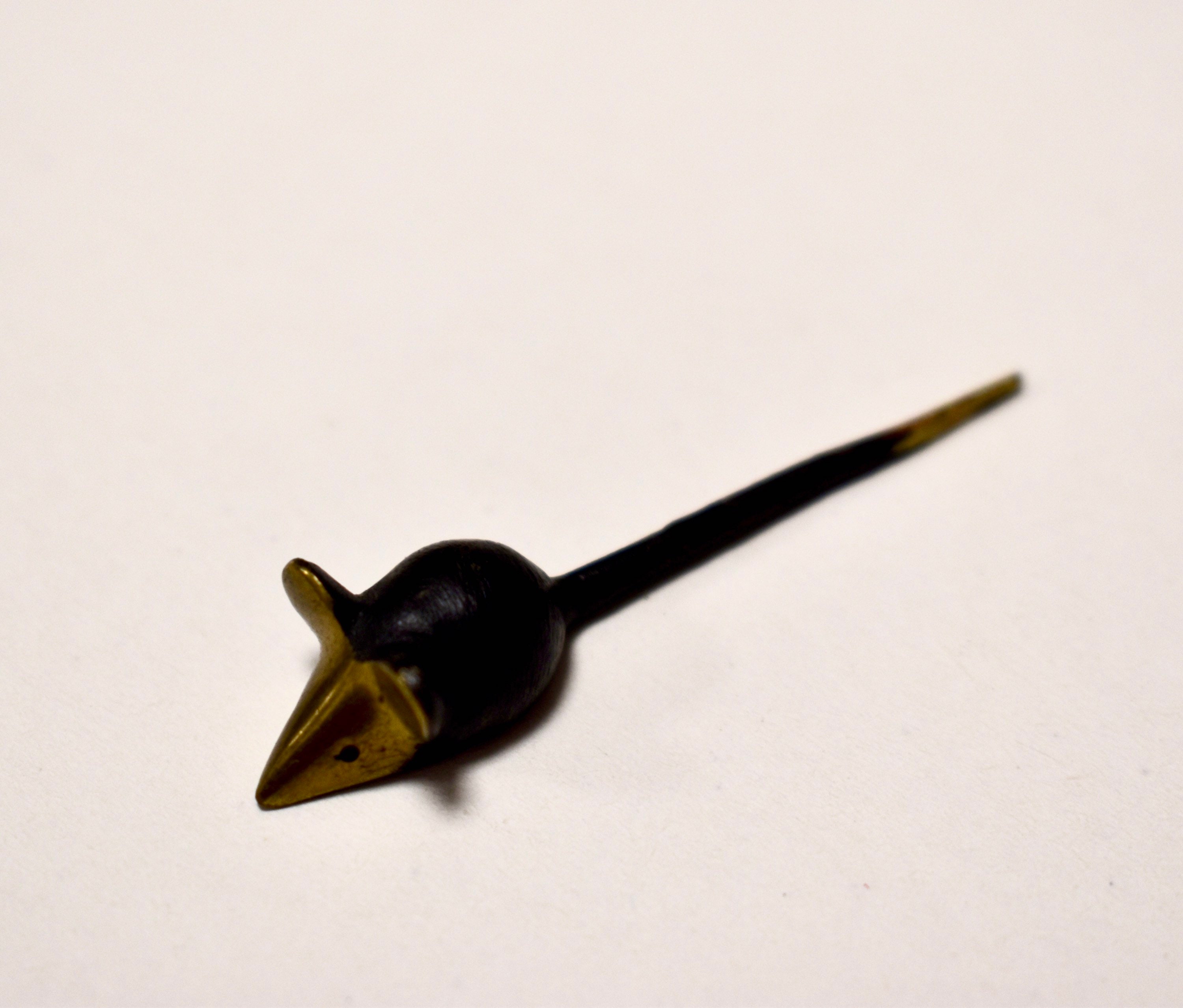 Walter Bosse Baller Black Gold Line Mouse in Bronze 1950 - Etsy
