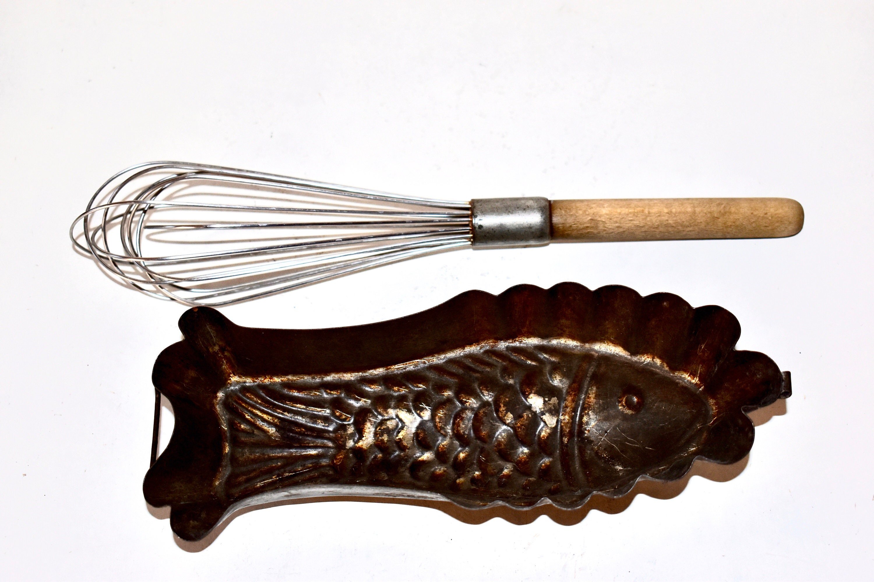 Vintage Jelly Form and Pastry Stirrer Baking Form Pastry Tools Kithen ...