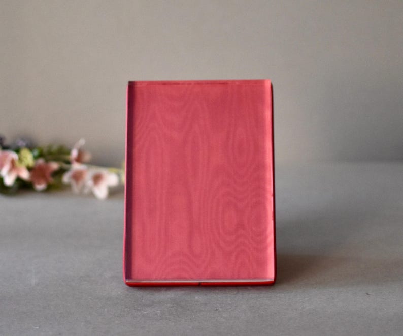 Vintage Red Vinyl Photo Frame 70s Photo Frame Home Decor - Etsy