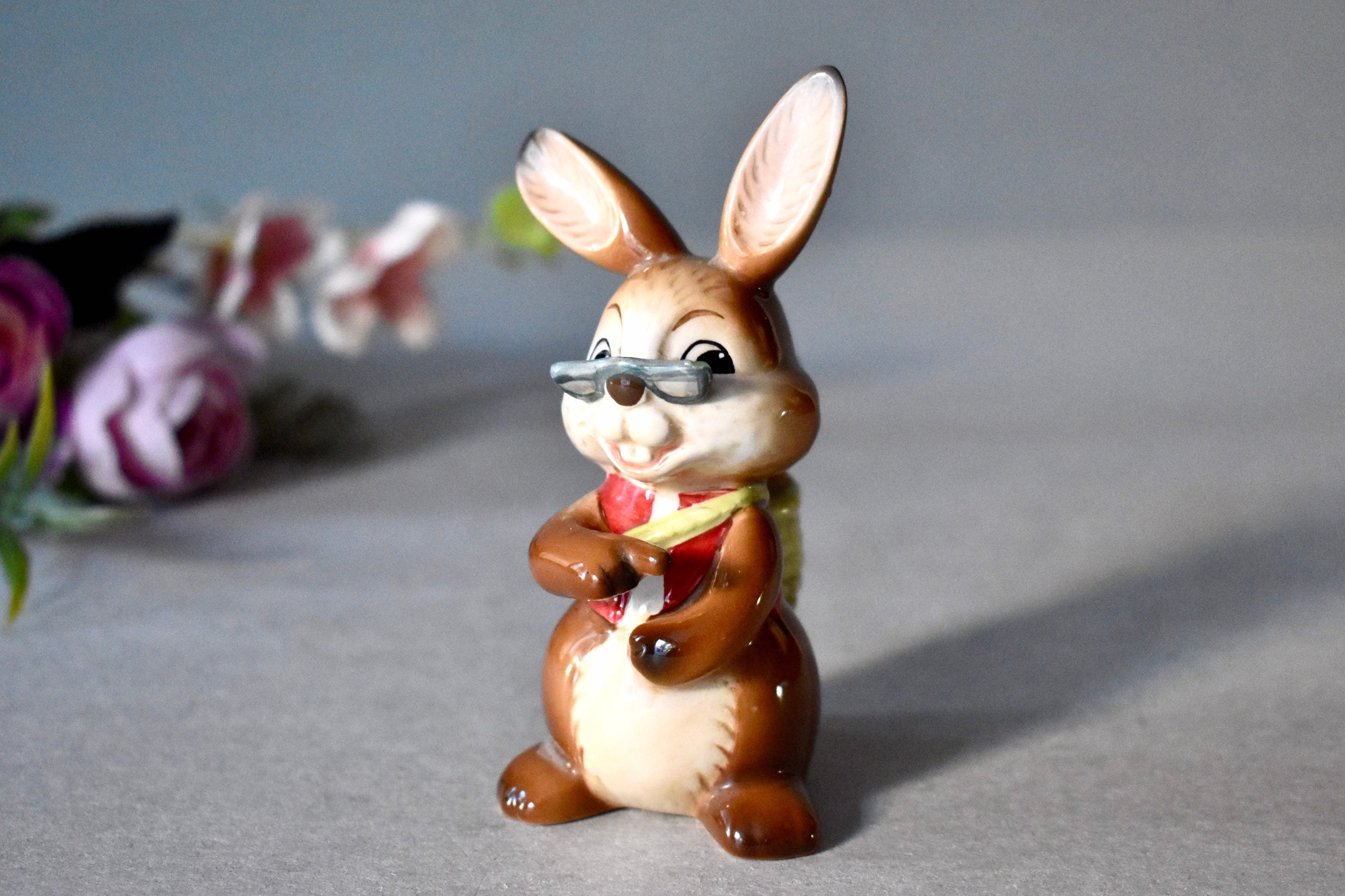 Vintage Porcelain Rabbit Goebel Figurine Collection Figurine - Etsy