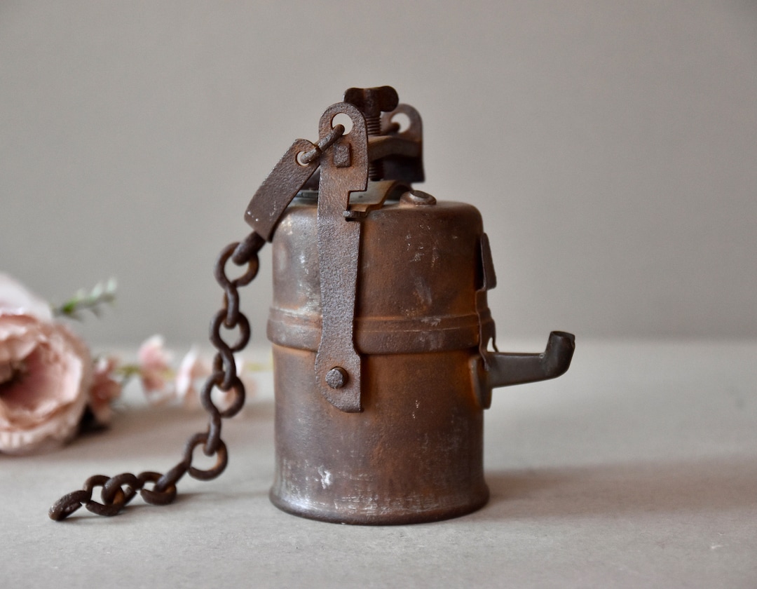 Antique Metal Carbide Miners Lamp Collectable Miners Lamp - Etsy