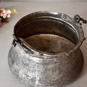 Antique Ethnographic Copper Pot Bulgarian Traditional Hand Hammered ...