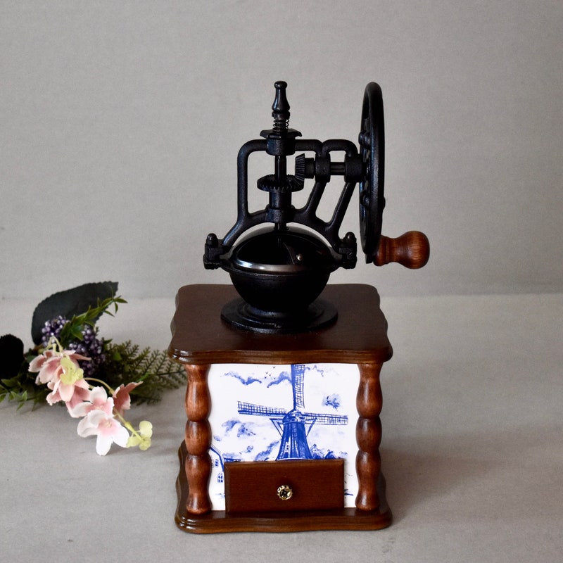 Ceramic Coffee Mill - Etsy