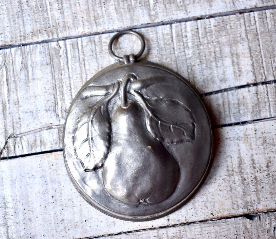 Antique Pewter Cooking Form Vintage Cook Form Kitchen Decor Vintage ...