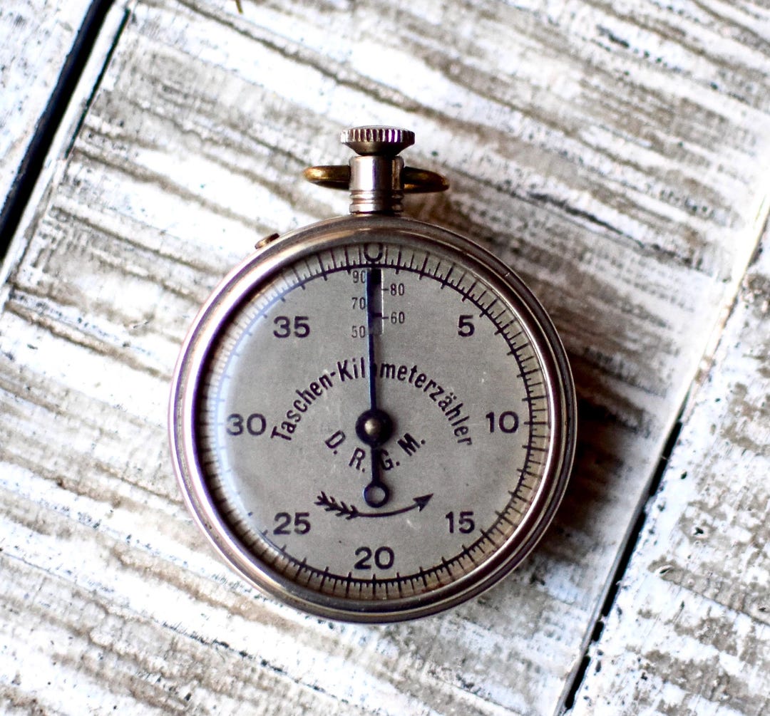 German Wwll D.R.G.M. Pacemaker Mileage Meter Collectable Militaria - Etsy