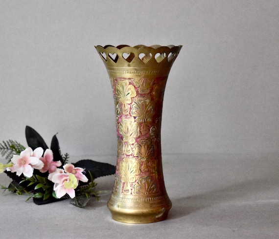 Vintage Messing Vases India Hand Made Messing Vases Home Decor - Etsy