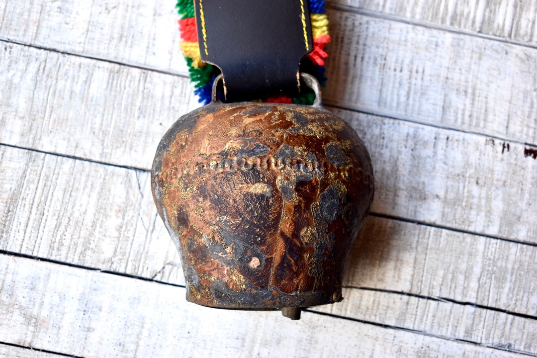 Vintage Cow Copper Bell Primitive Farm Country Bell Horse Bell - Etsy
