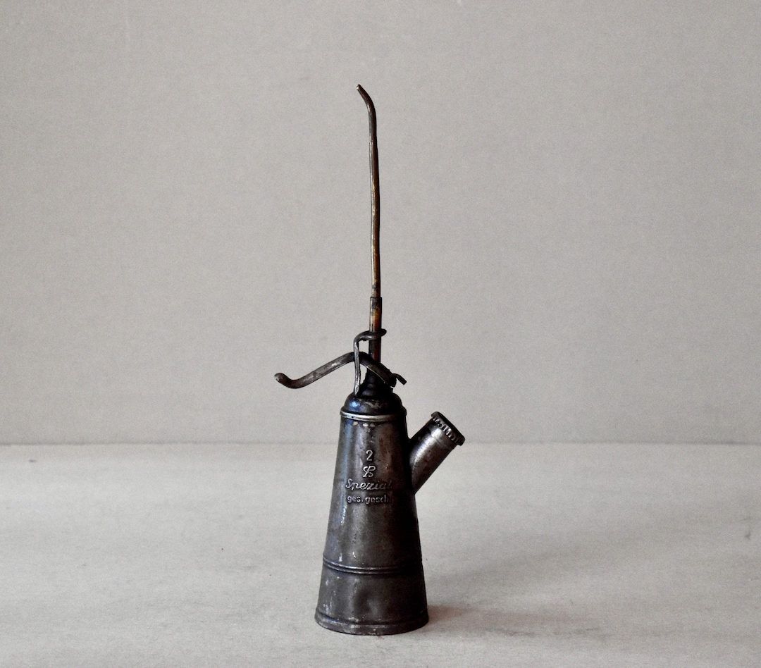 Vintage Oiler Tin Spezial Ges Gesch 2 Germany Can Oiler Retro Oil Can ...