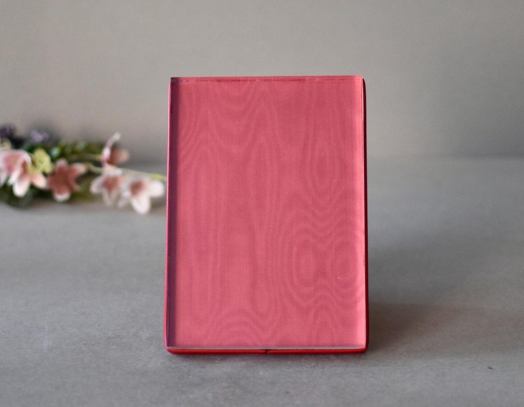 Vintage Red Vinyl Photo Frame 70s Photo Frame Home Decor - Etsy