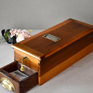 Antique Wooden Cash Register Box Victorian Cash Box Liverpool - Etsy