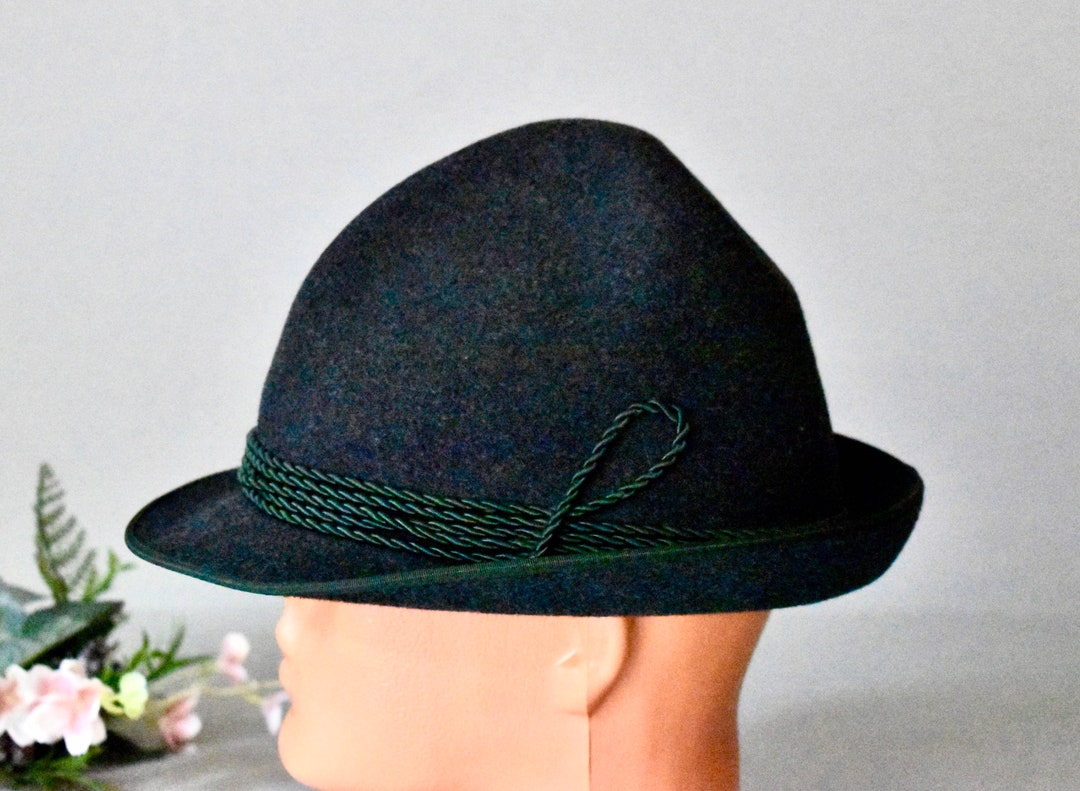 Vintage Mans Hunting Hat Germany Alpenland Wool Hunting Hat Vintage ...