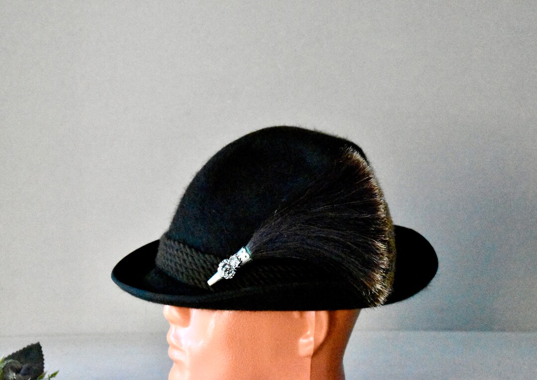 Vintage Mans Hunting Hat Austrian Wool Hunting Hat Tyrolean - Etsy