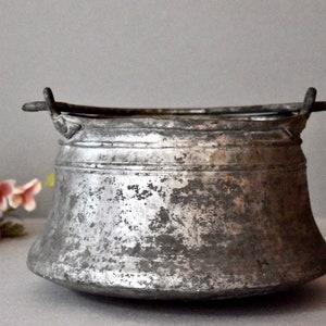 Antique Ethnographic Copper Pot Bulgarian Traditional Hand Hammered ...