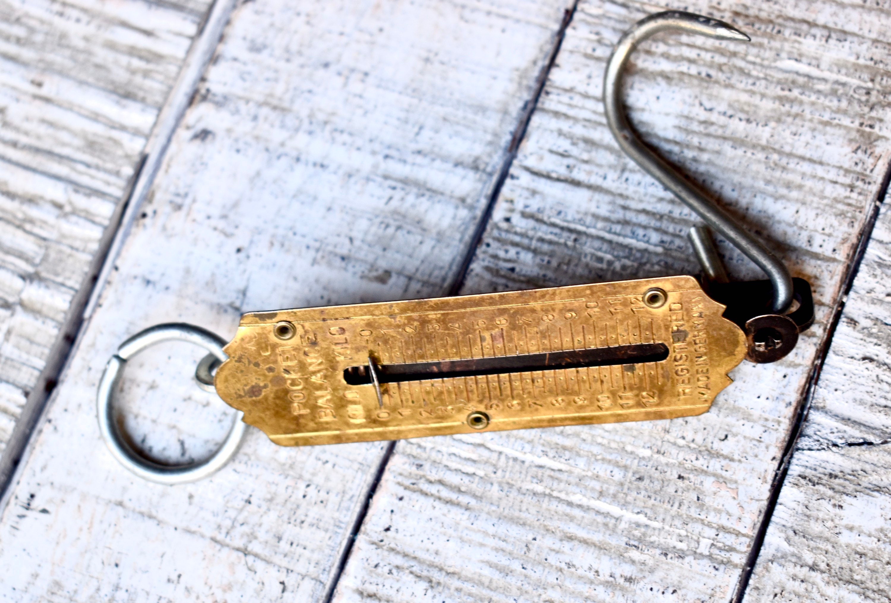 Vintage Germany Pocket Scale Retro Marketplace Scale Vintage - Etsy