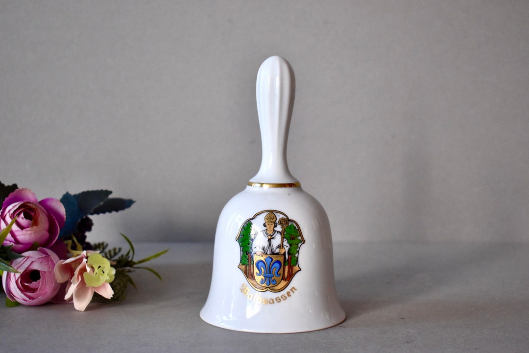 Vintage Porcelain Bell Bavarian Porcelain Home Decor Vintage Decor - Etsy