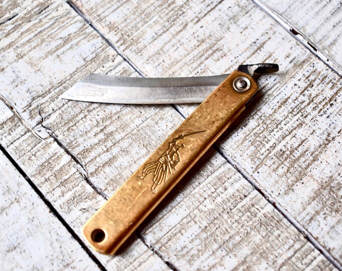 Vintage Higonokami Japanese Folding Knife High Carbon Still Knife ...