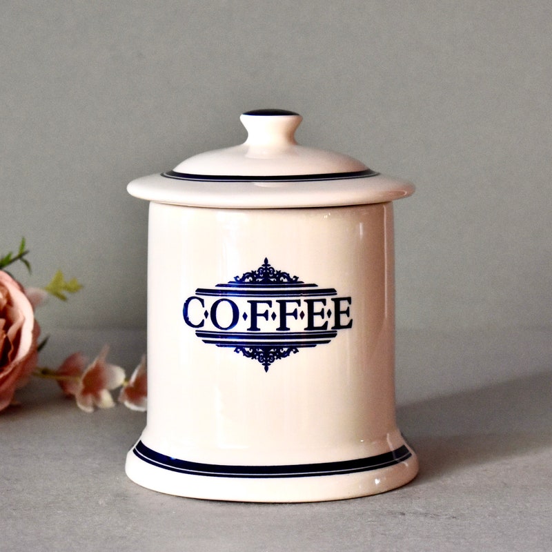 Vintage Coffee Jar - Etsy