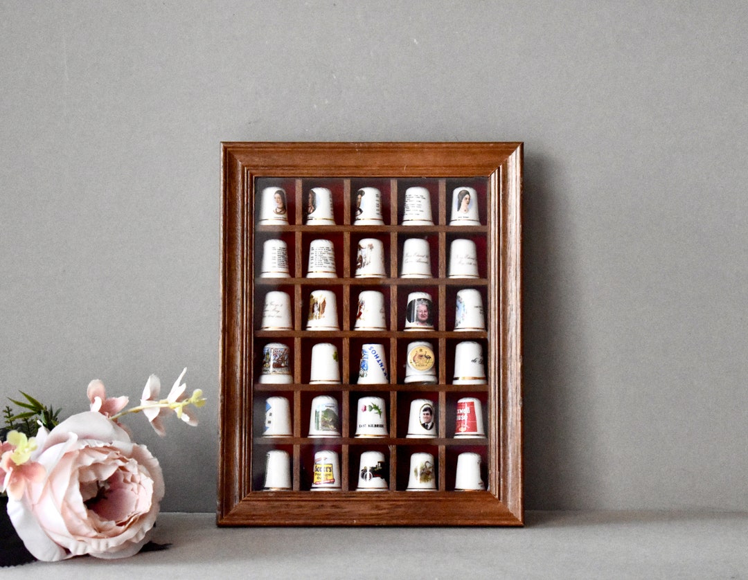 Vintage Porcelain Thimbles Set of 30 Porcelain Thimble Collectible ...