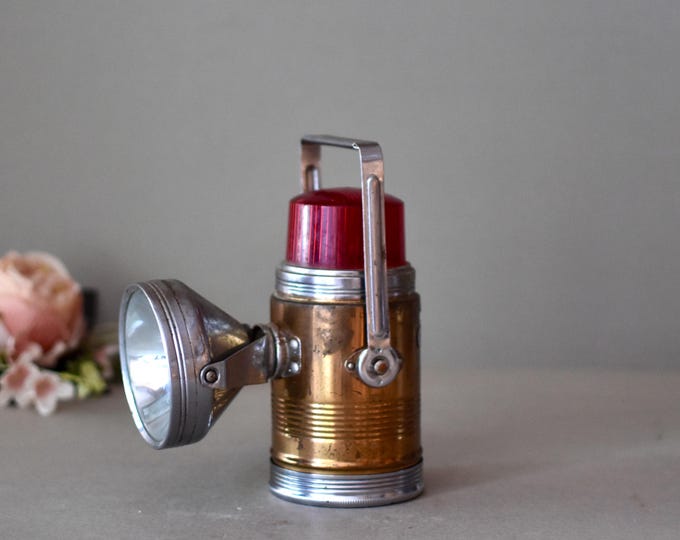 Vintage Pifco Flashlight Camping Lantern Lamp Torch Red Cover - Etsy