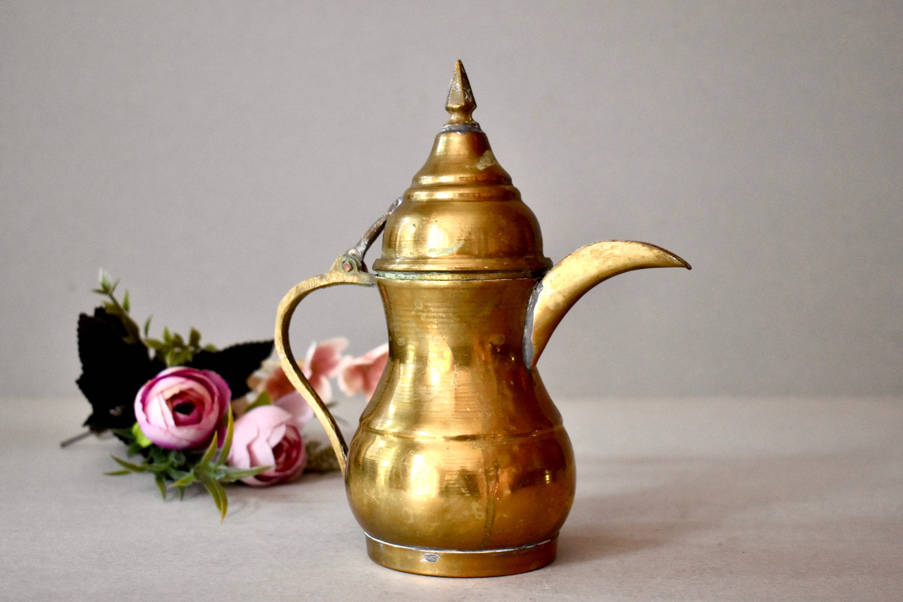 Vintage Turkish Coffee Ibrik Vintage Brass Jug Coffee Kettle - Etsy