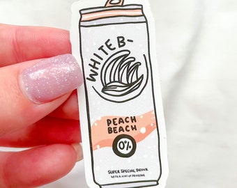 White Claw Sticker | Etsy