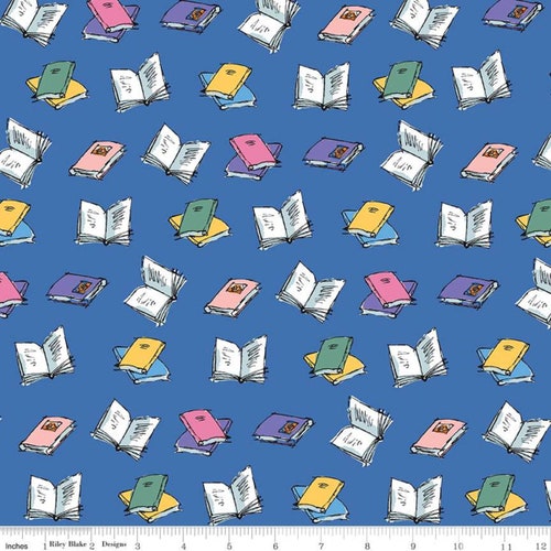 Mod Library Fabric in the Library by Kociara Retro Mod | Etsy