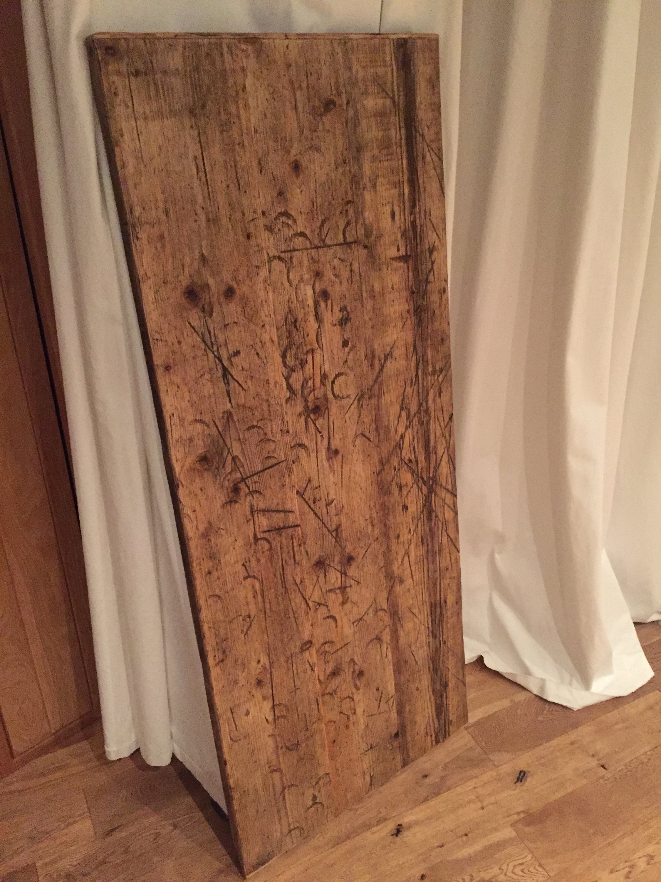 Reclaimed Scaffold Board Table Top/worktop - Etsy UK