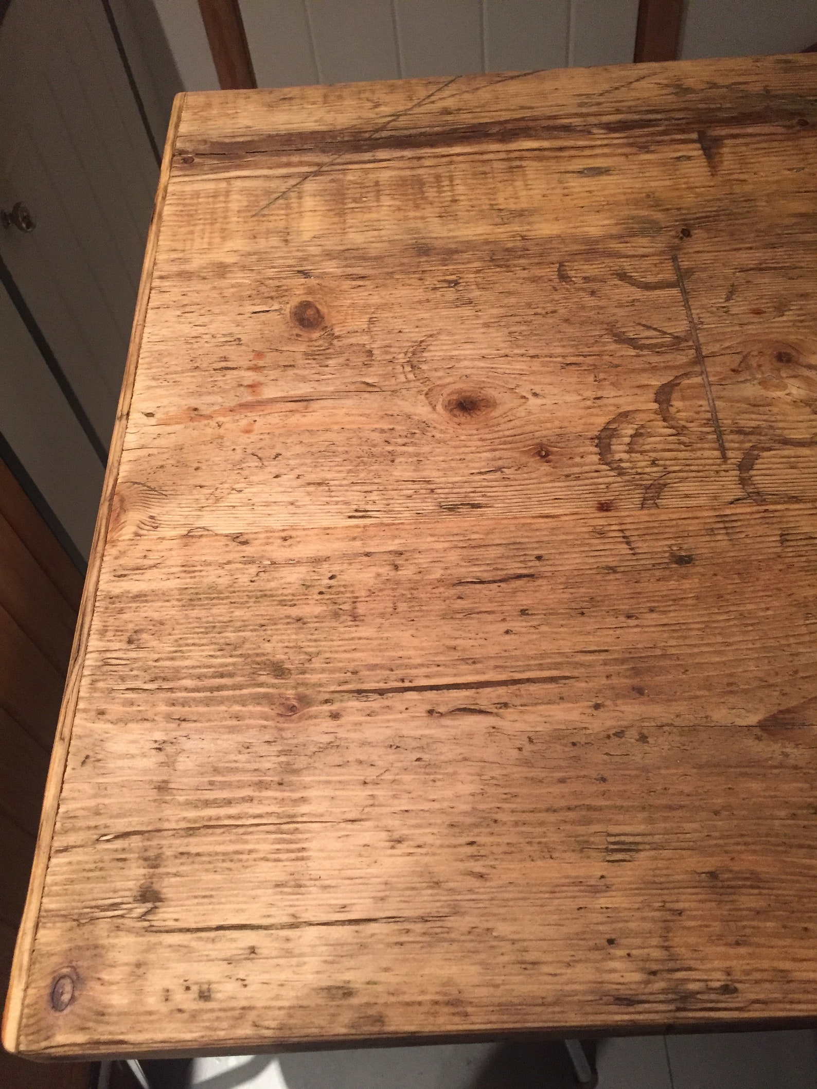 Reclaimed Scaffold Board Table Top/worktop - Etsy UK