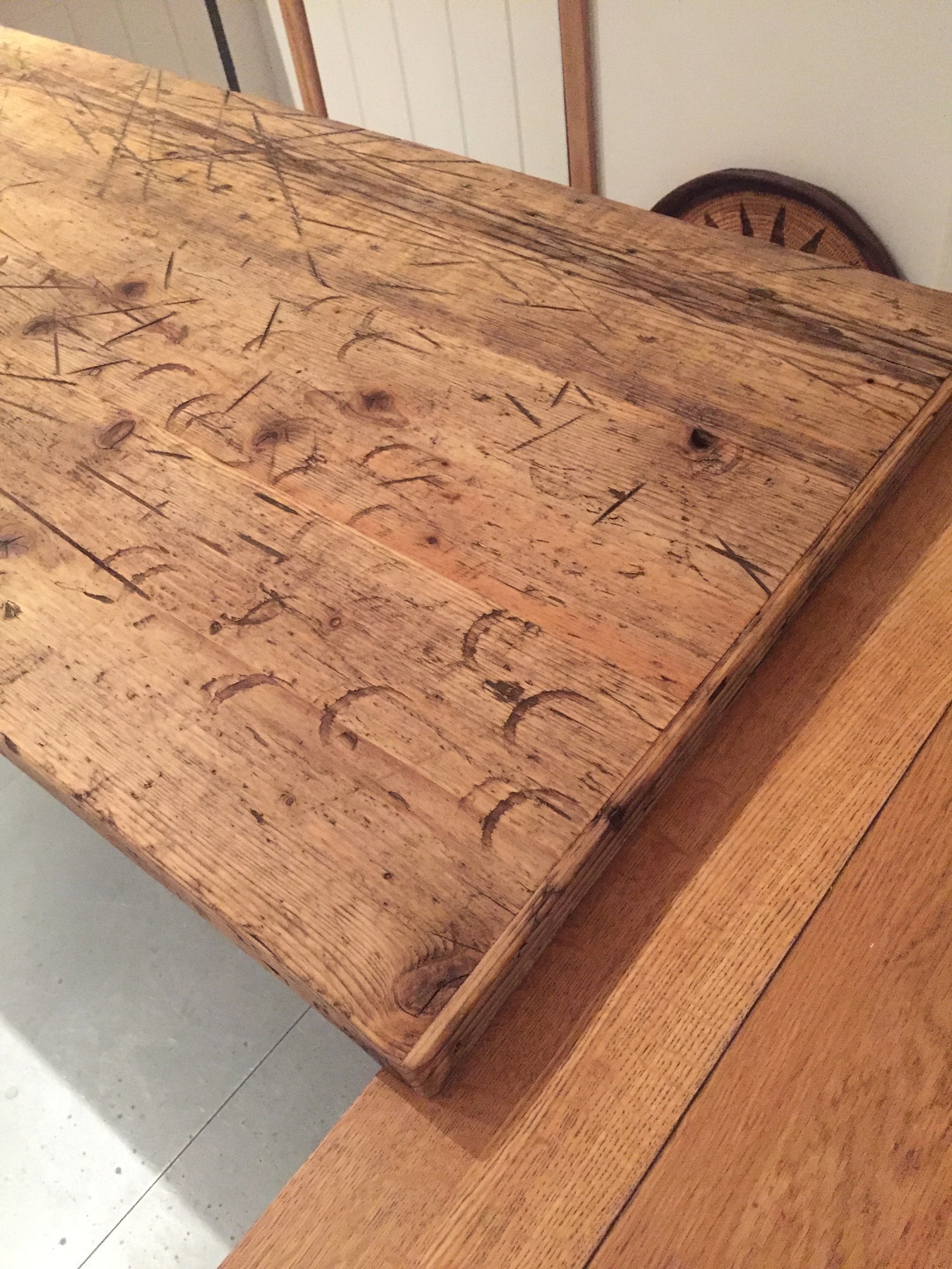 Reclaimed Scaffold Board Table Top/worktop - Etsy
