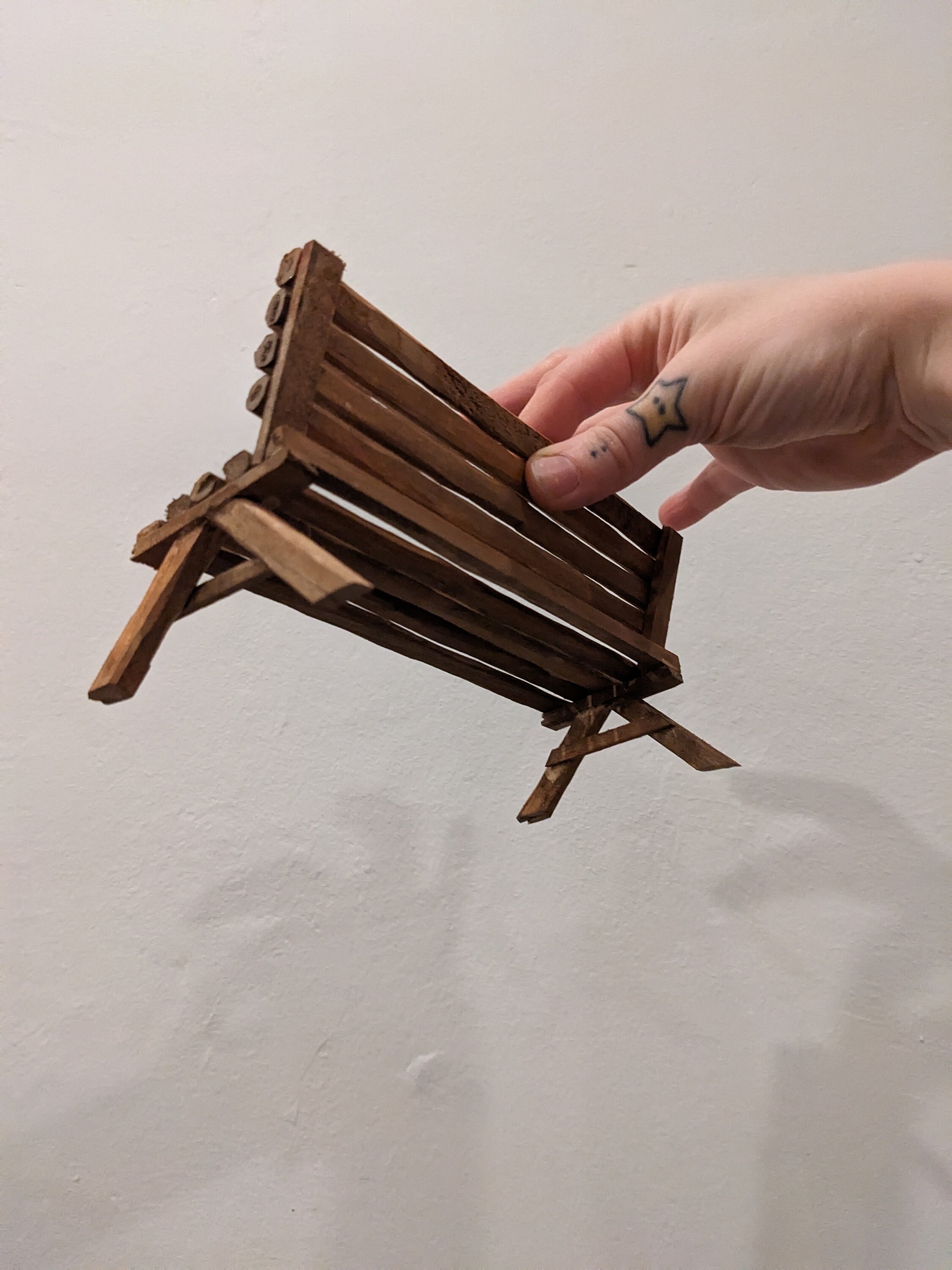 Miniature Park Bench - Etsy