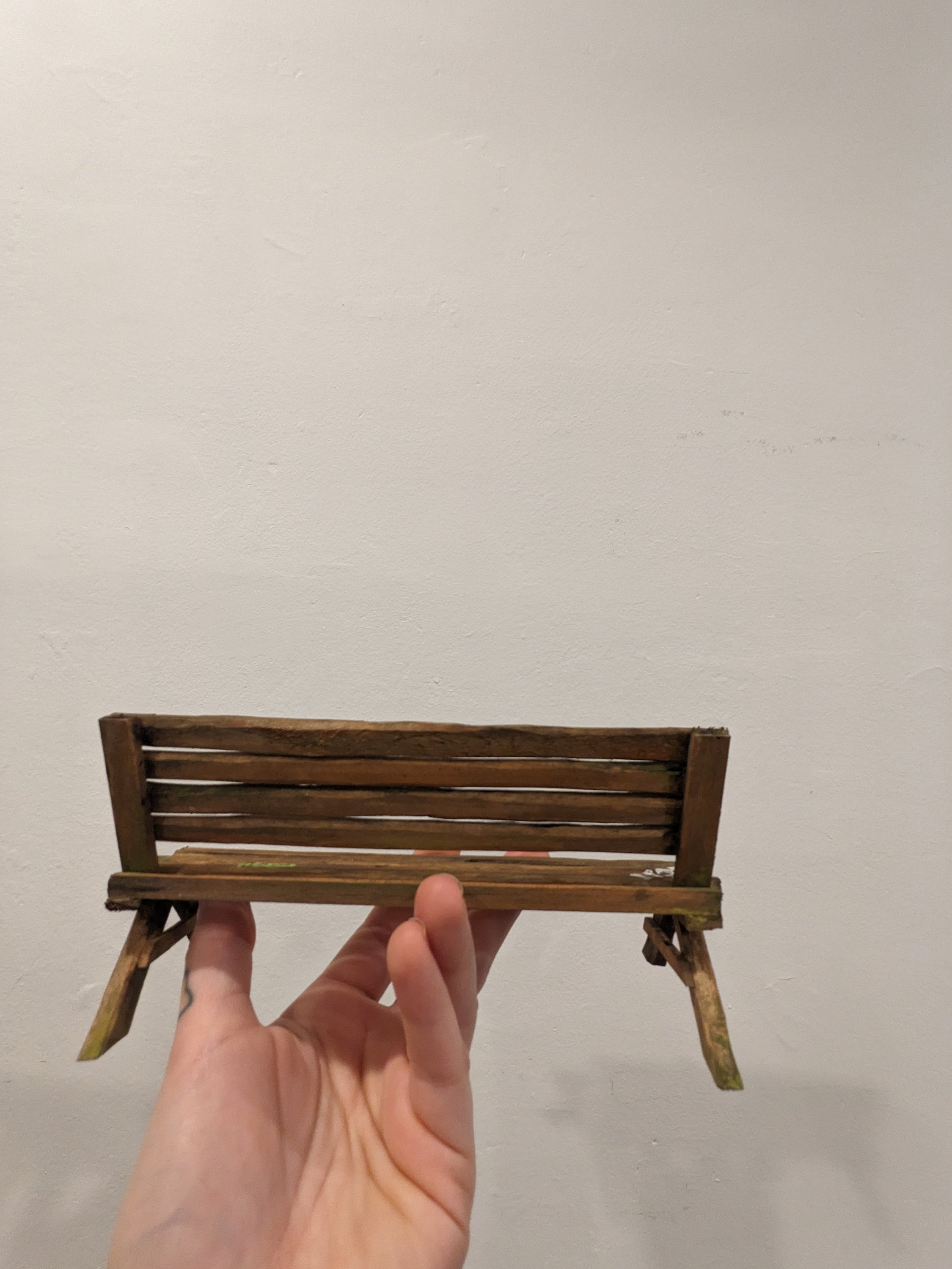 Miniature Park Bench - Etsy