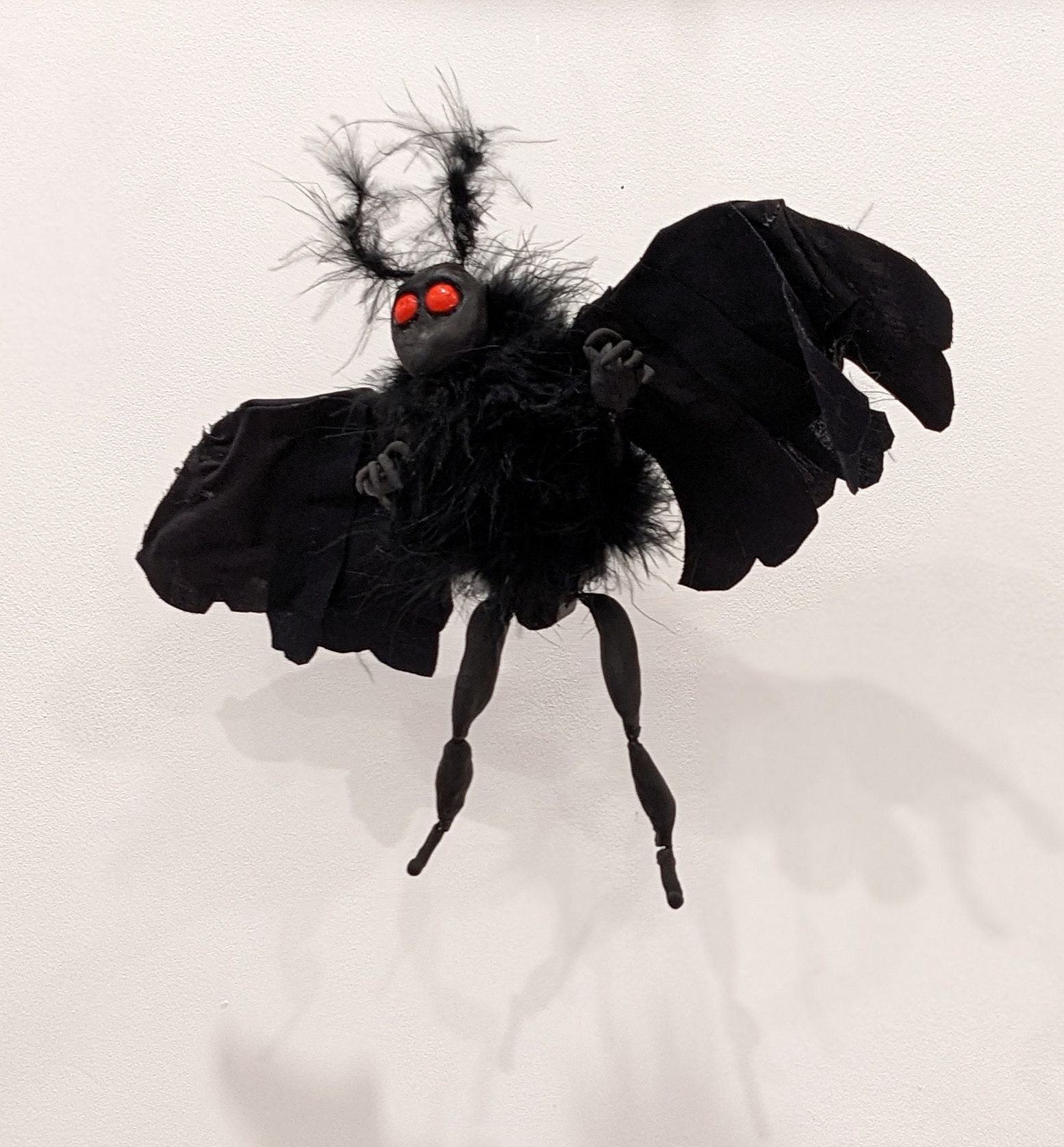 Poseable Mothman Puppet - Etsy