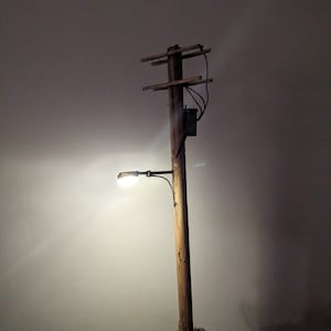 Streetlight Lamp for Desk, Table, or Diorama - Etsy Canada