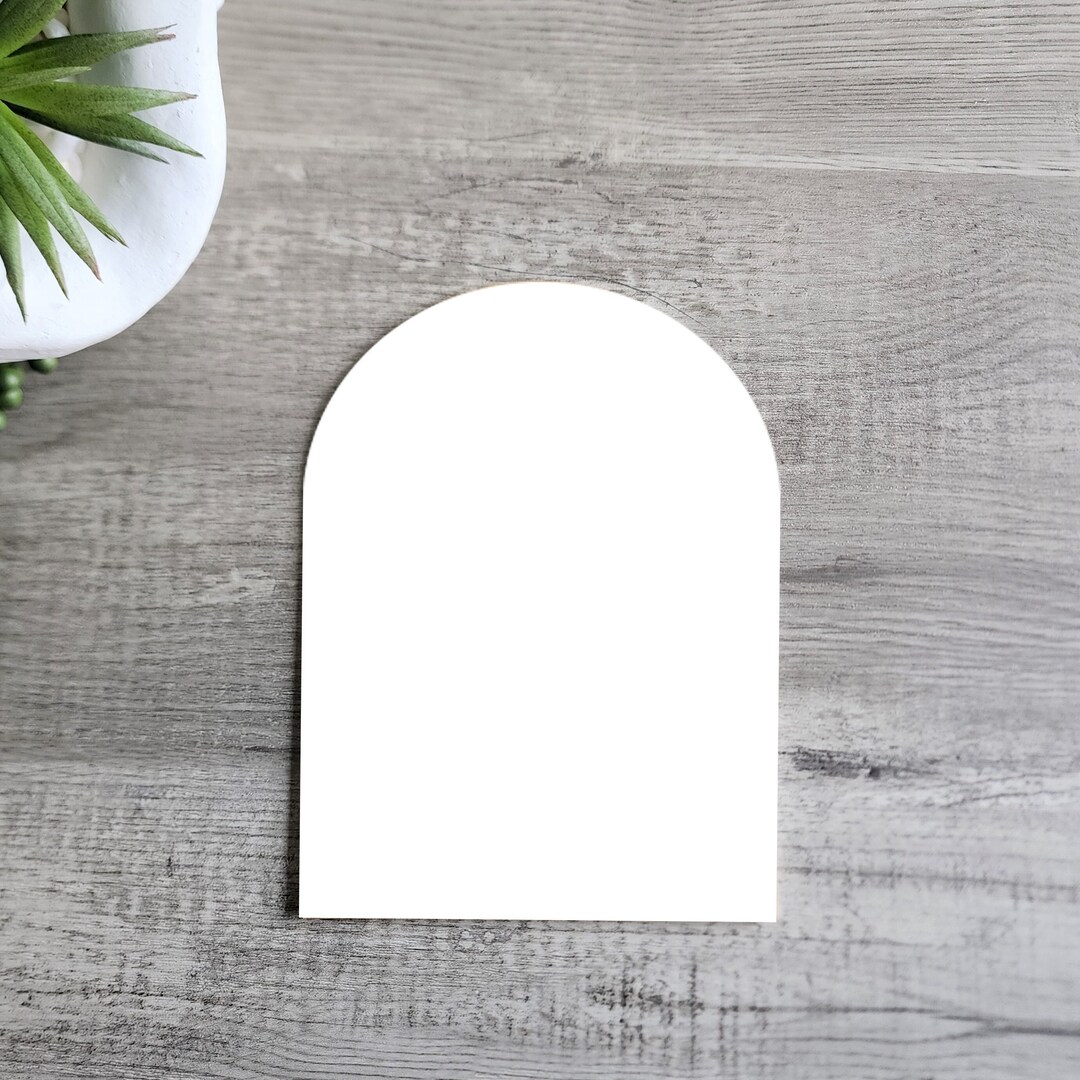 Acrylic Blank - Arch Shape - Acrylic Cut Out - Acrylic Supplies ...