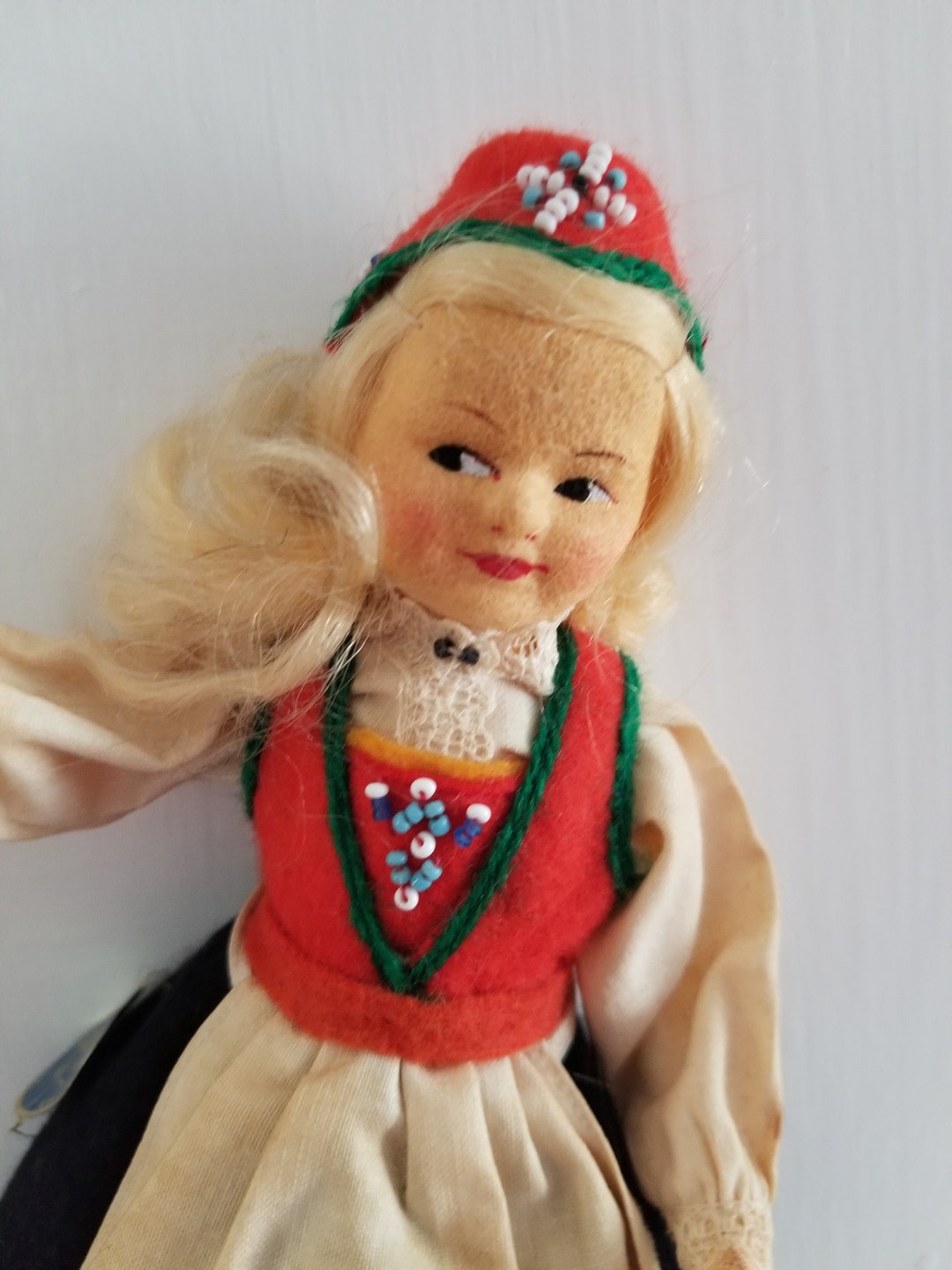 Ronnaug Petterssen Norwegian Girl Doll - Etsy