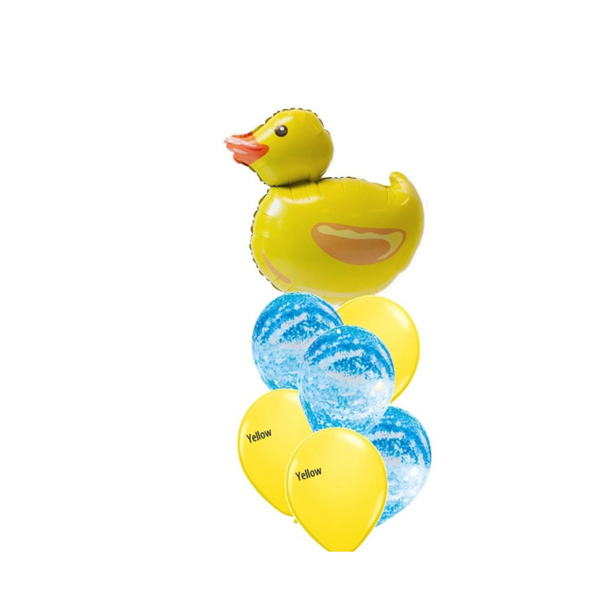 Rubber Duck Baby Shower Balloons