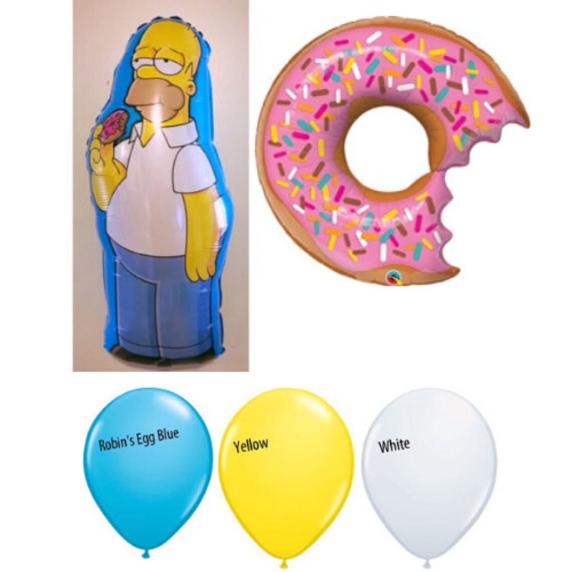 Jumbo Simpsons Mylar Balloon | Etsy