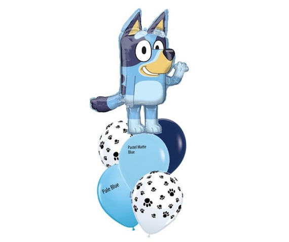 Bluey Supershape Balloon Bouquet - Etsy