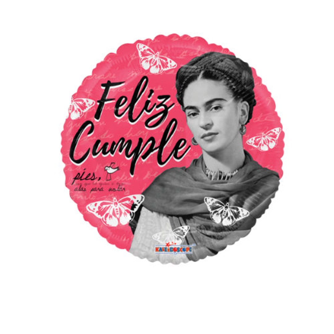 Frida Balloon, Feliz Cumpleaños Globo, - Etsy