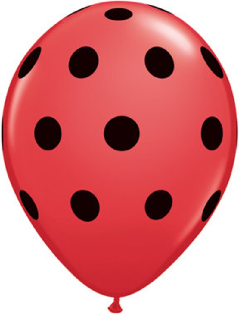 Ladybug Birthday Party Balloon Set - Etsy