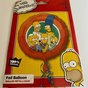 The Simpsons Birthday Party Balloon Set - Etsy