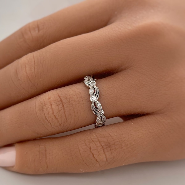 Twisted Wedding Band - Etsy