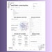 NP Student Medical History & Physical Template CANVA TEMPLATE Digital Download (Instant Download ...
