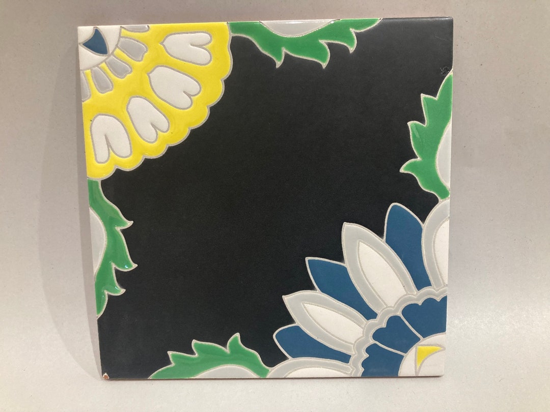 Trivet 8x8 Hand Glazed Ceramic Tile Angelic Simple - Etsy