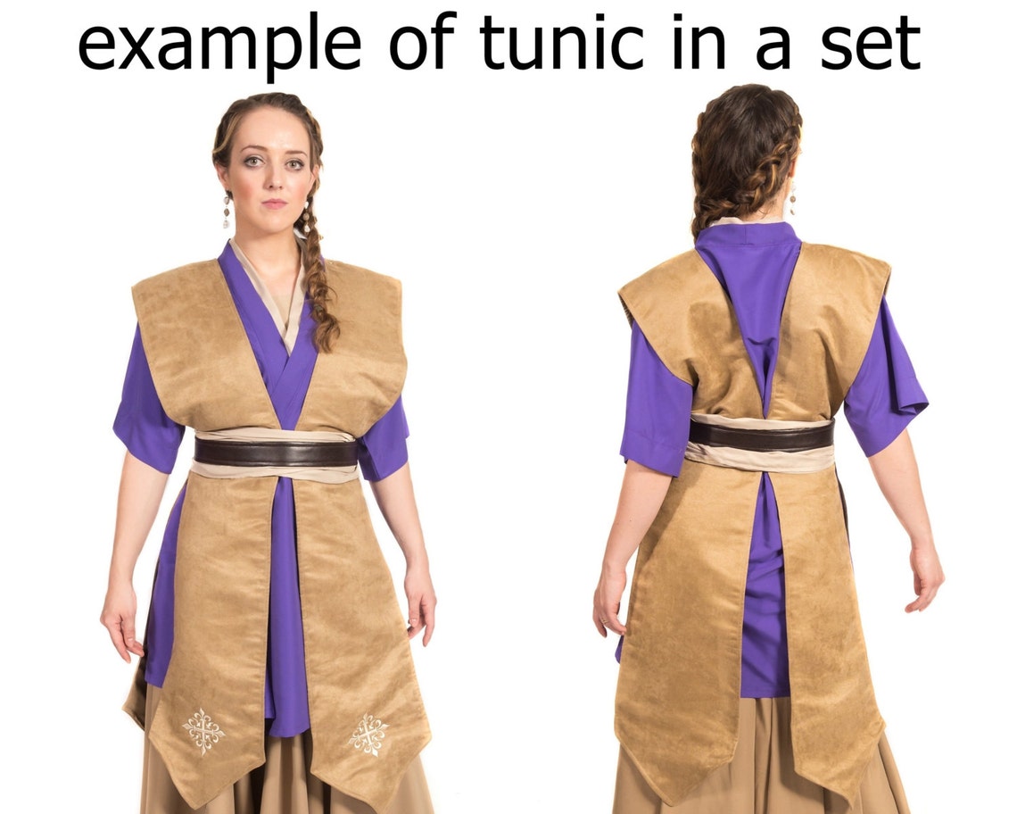 Star Wars Costume Star Wars Tunic BECOME Your Own JEDI A La - Etsy