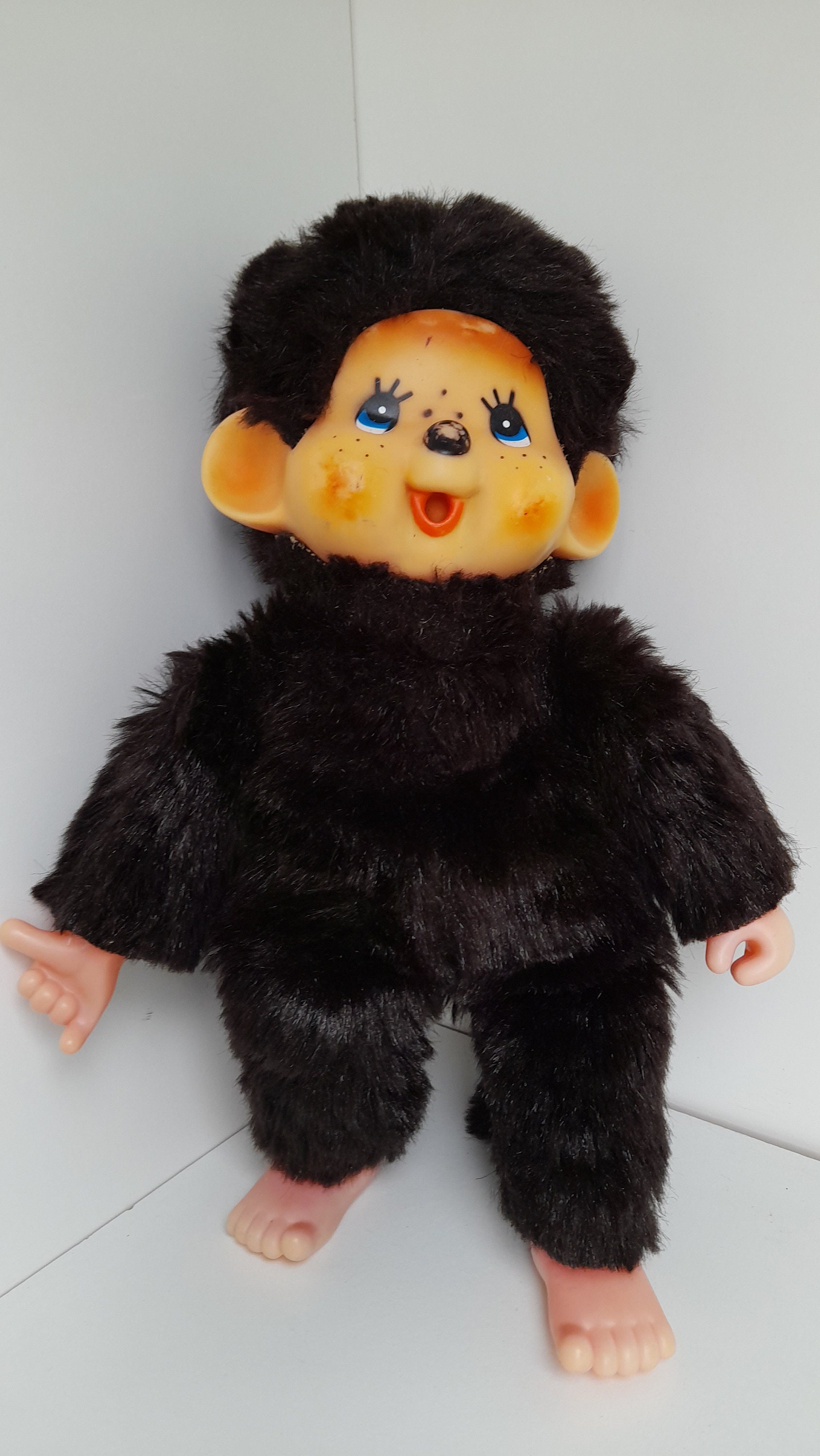 Vintage Monchhichi, Monkey Doll, Plush Doll, Monchhichi Monkey, 17,7 ...